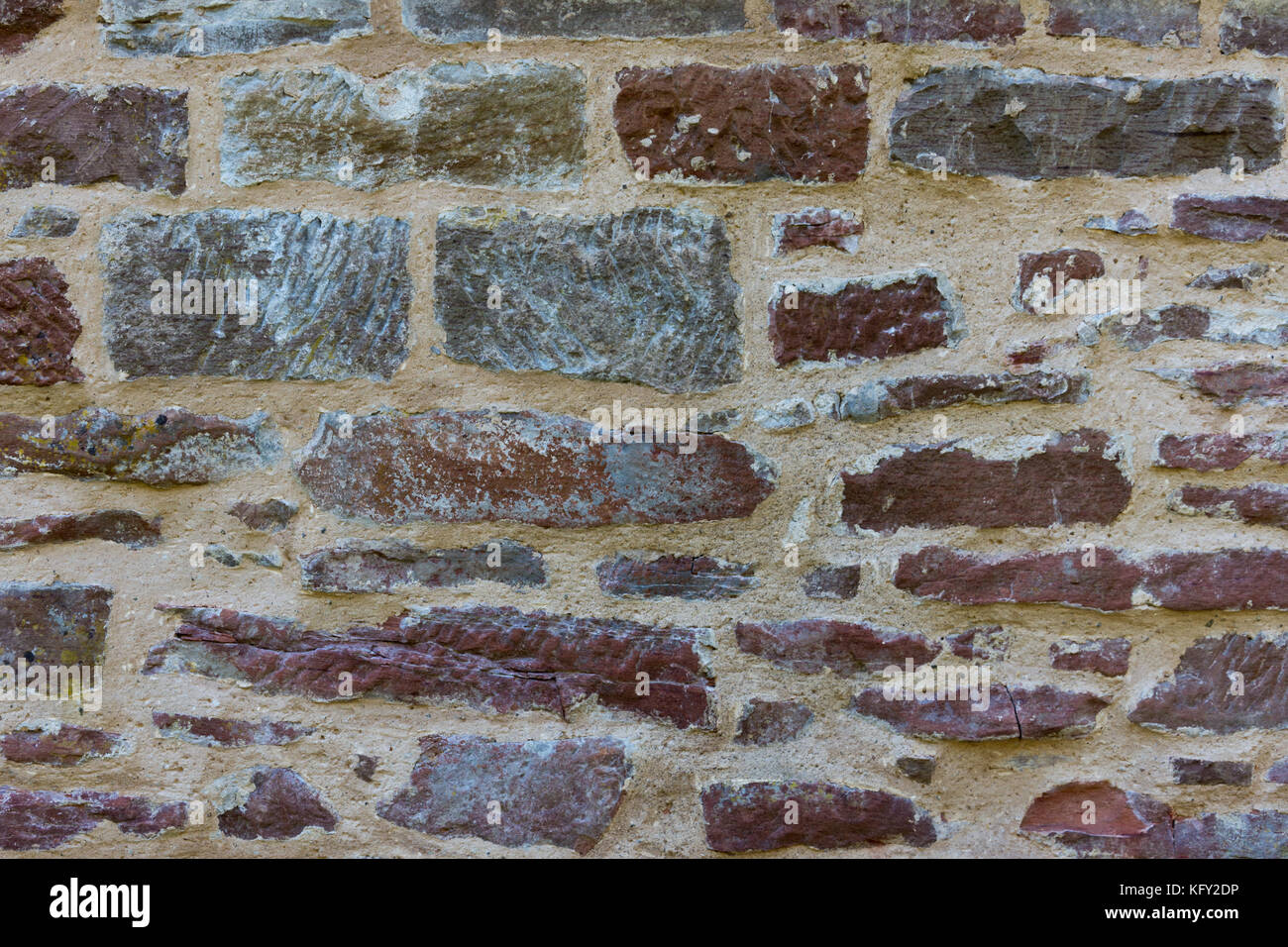 Stone wall rustic texture background Stock Photo - Alamy