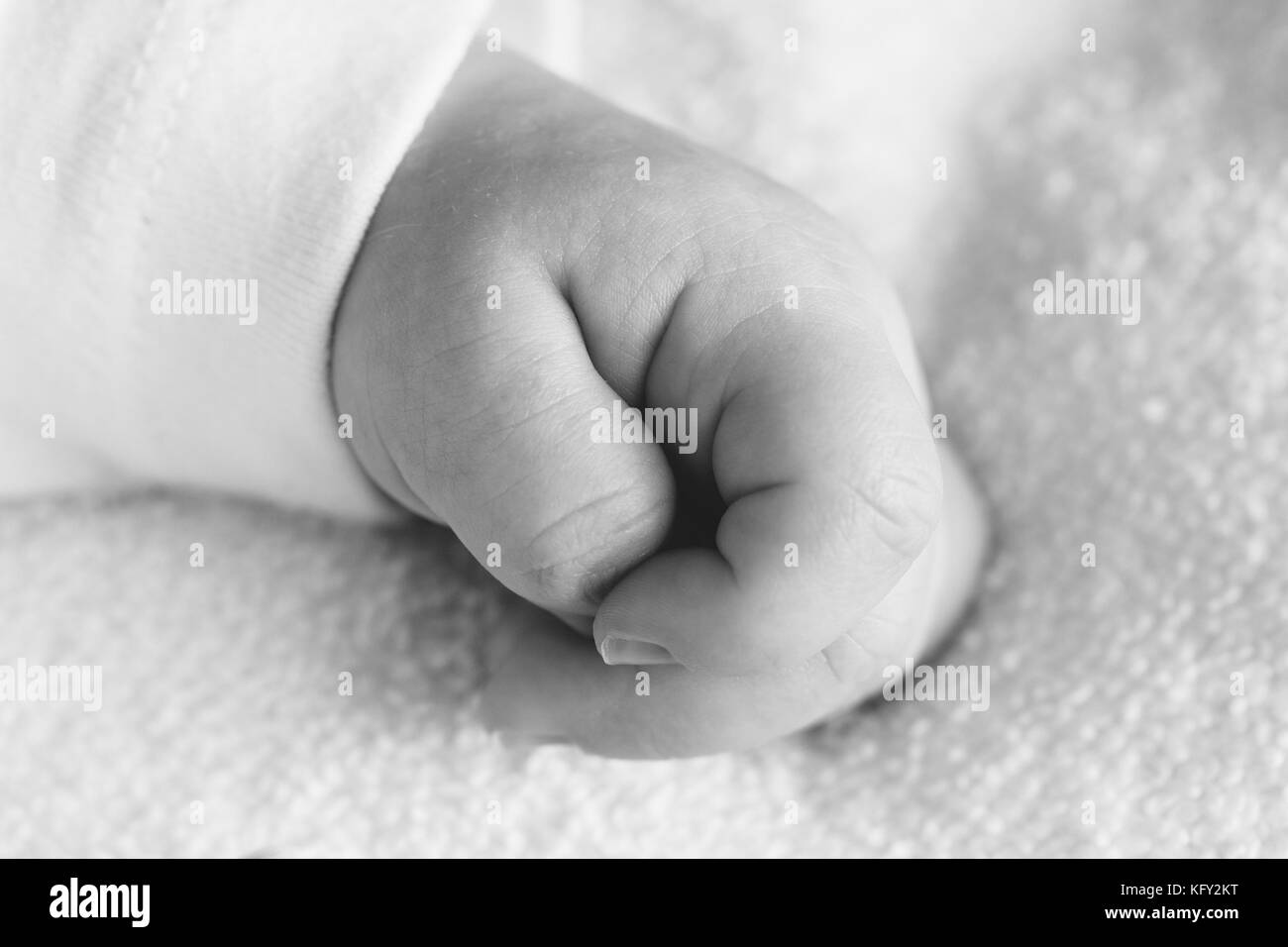 Close-up of a baby's hand Stock Photo - Alamy