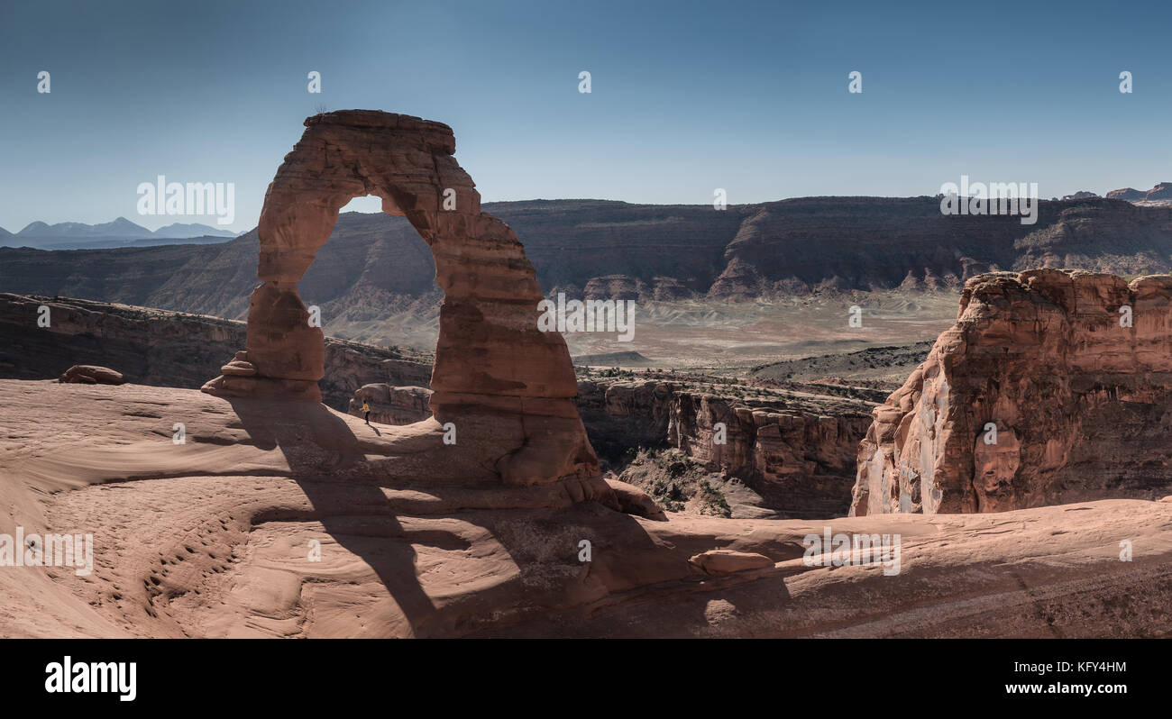 Delicate Arch in Arches National park Utah, US Stock Photo - Alamy