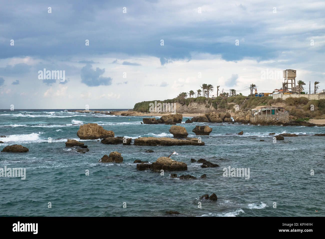 Lebanese coastline hi-res stock photography and images - Alamy