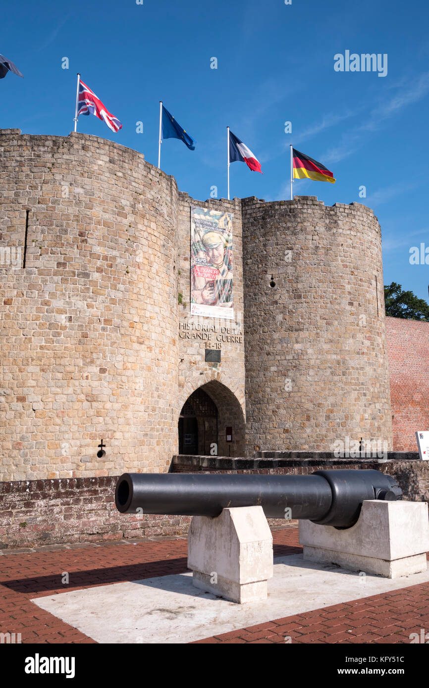Chateau de Peronne Peronne Somme Hauts-de-France France Stock Photo - Alamy