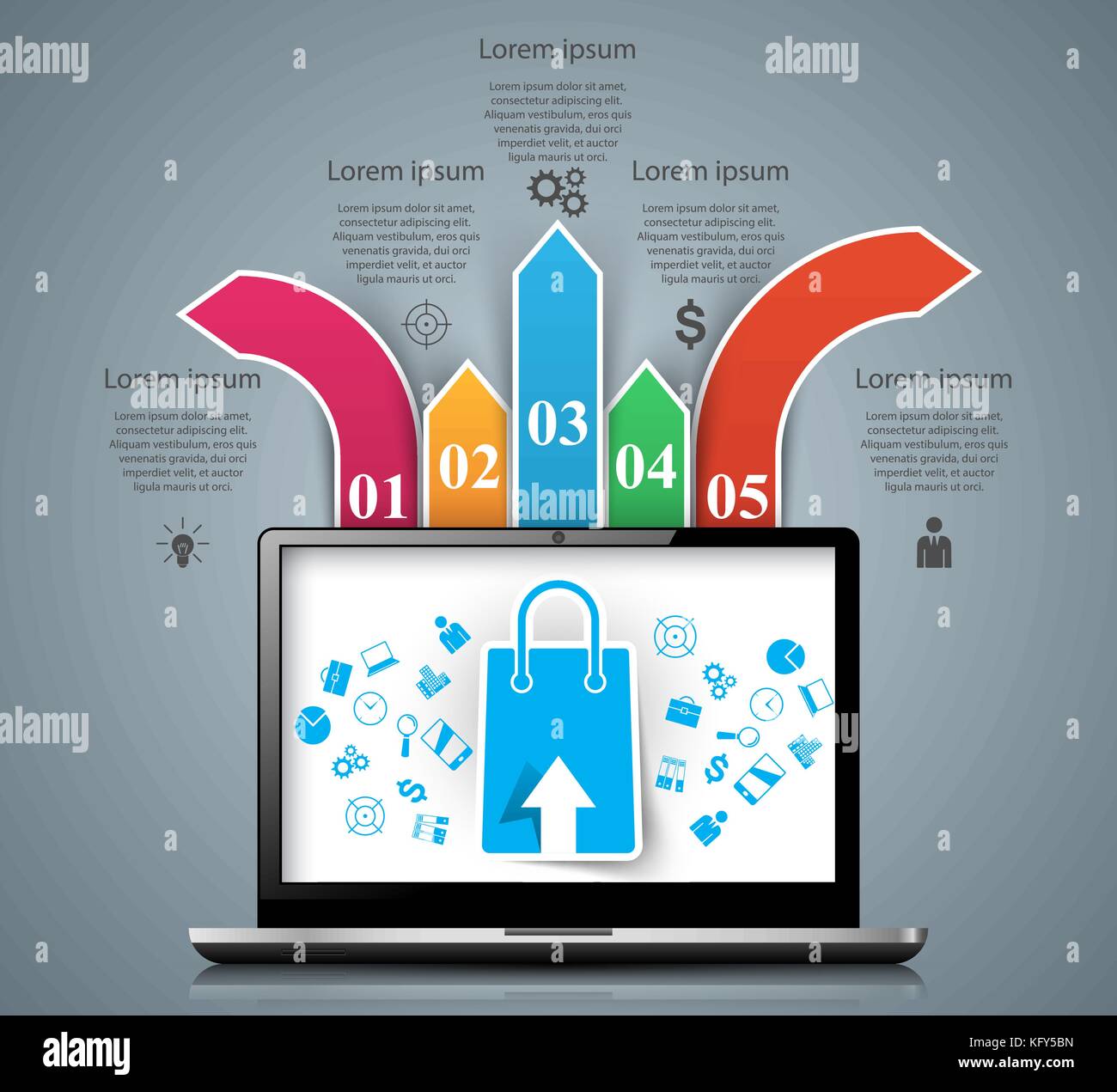 Notepad, notebook icon. Shop, commerce icon Stock Vector Image & Art ...