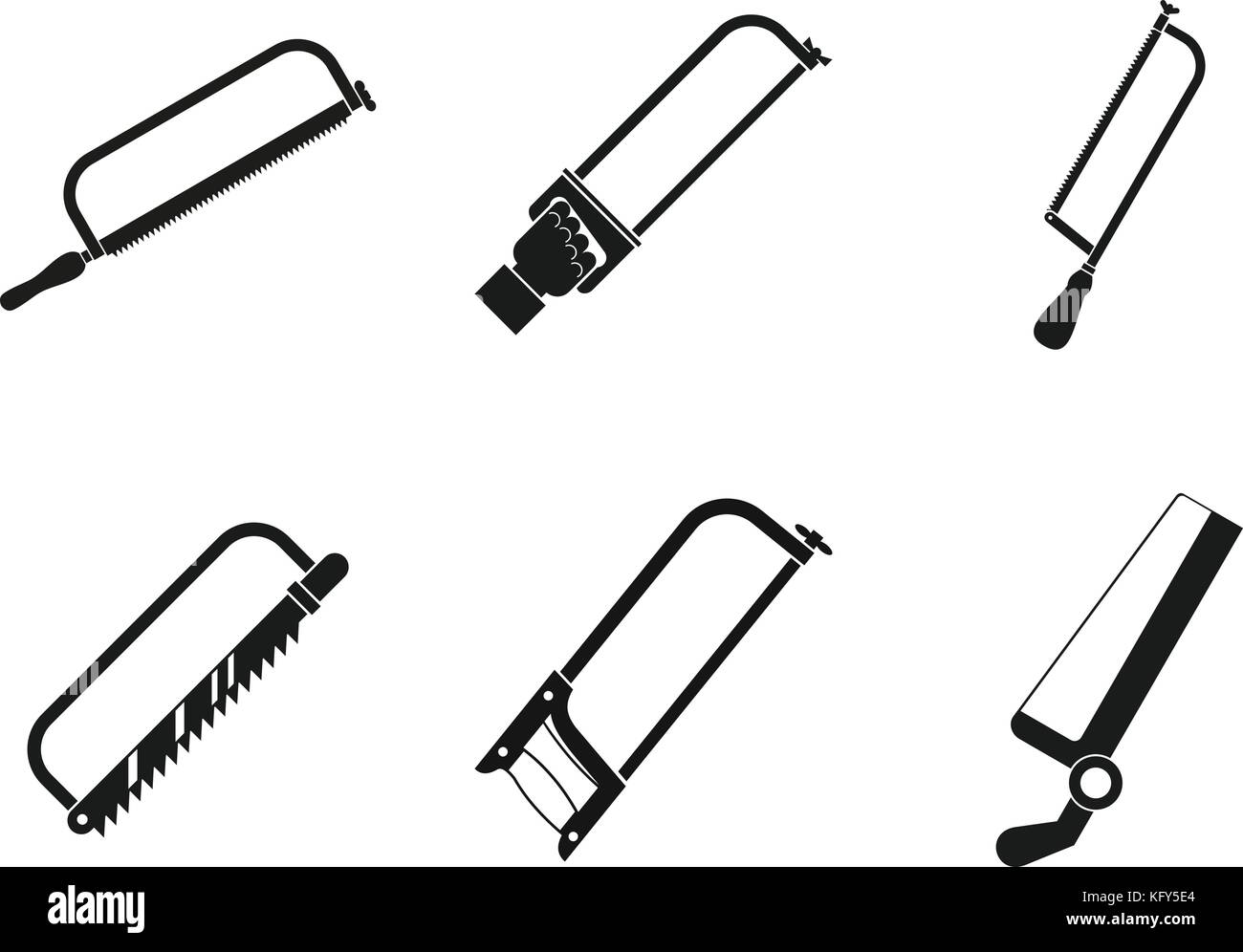 Power hacksaw Cut Out Stock Images & Pictures - Alamy