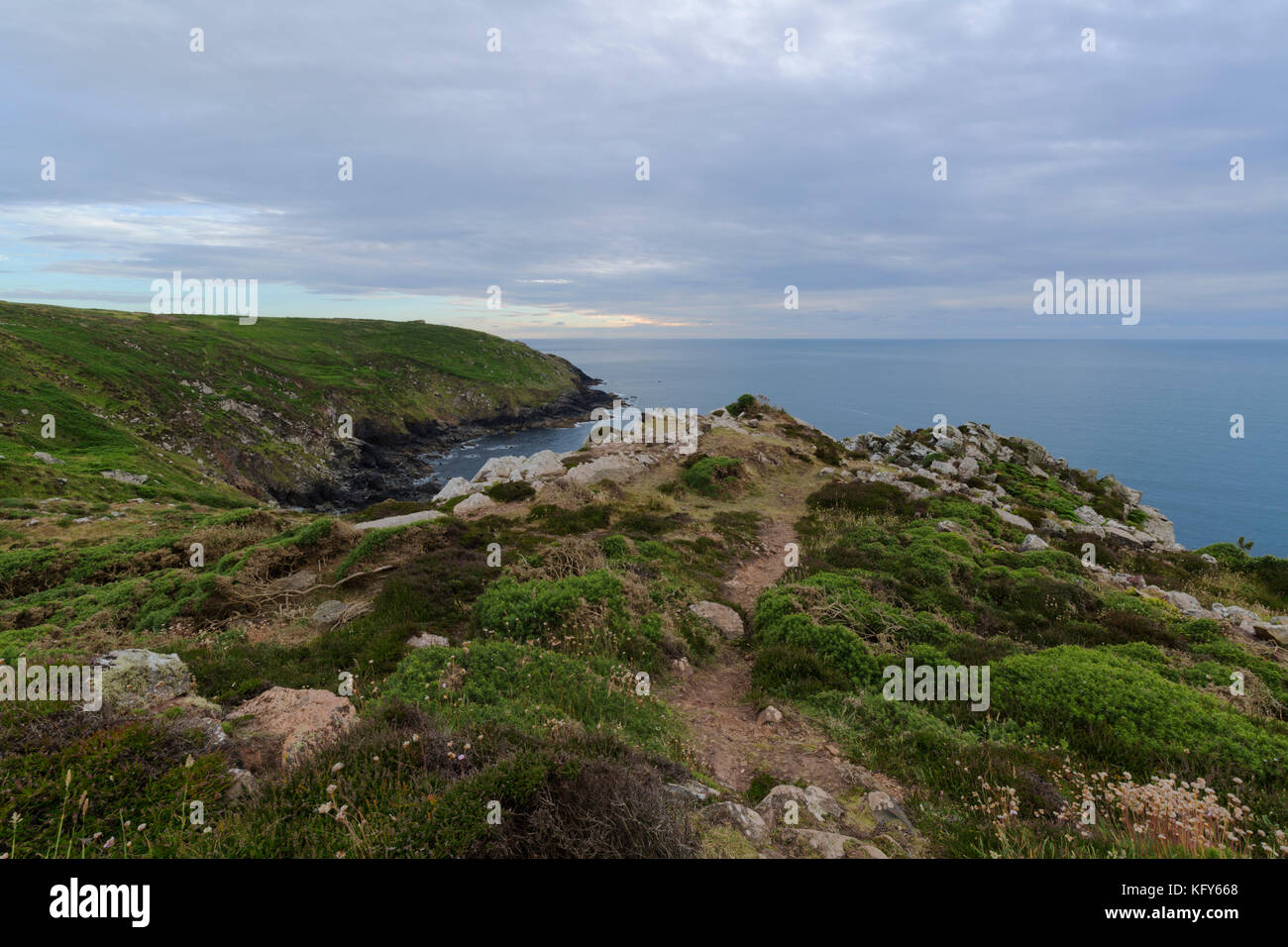 Coastal view at Botallack in the North Cornish Coast Stock Photo - Alamy