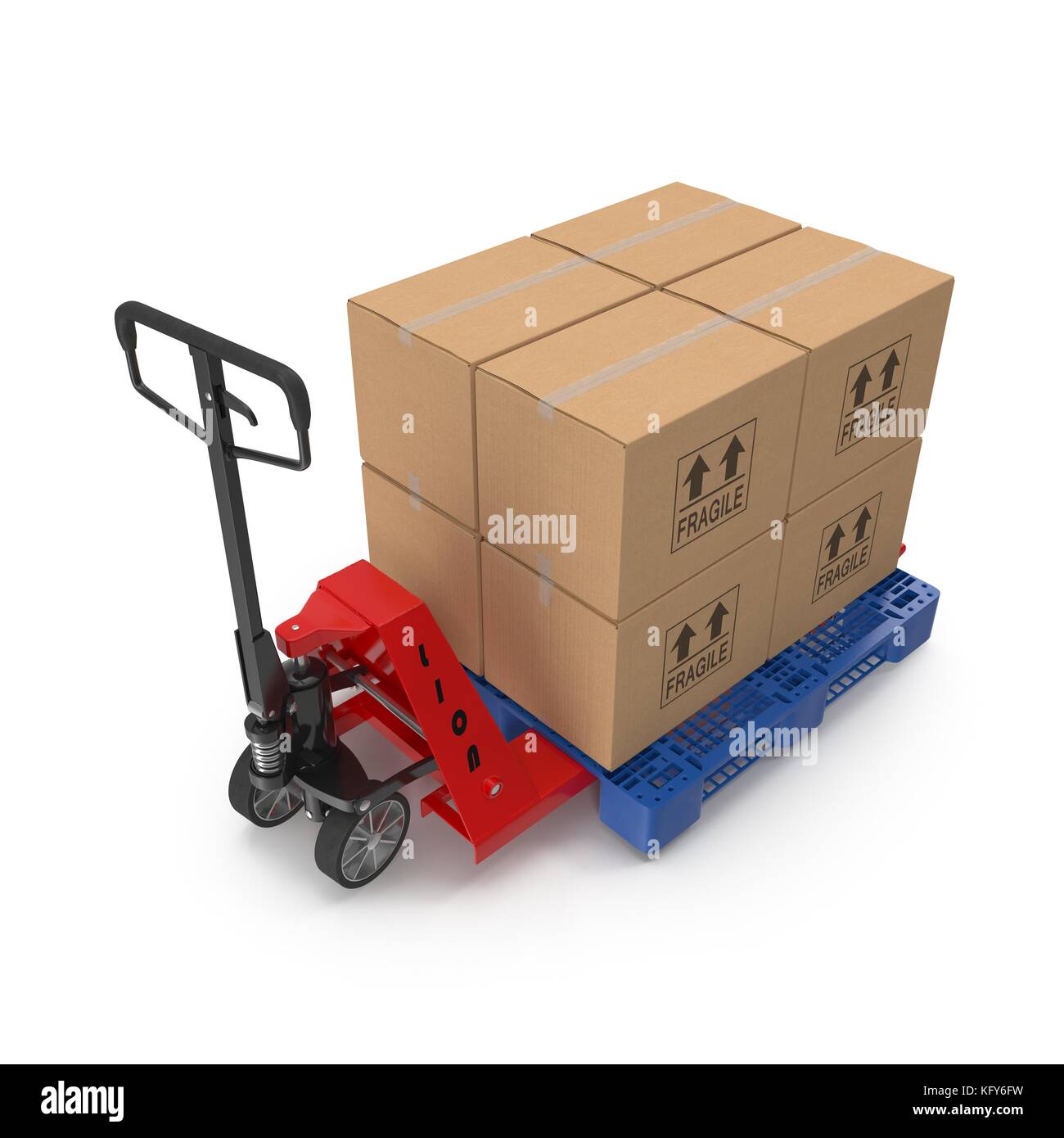 Fork stacker Cut Out Stock Images & Pictures - Alamy