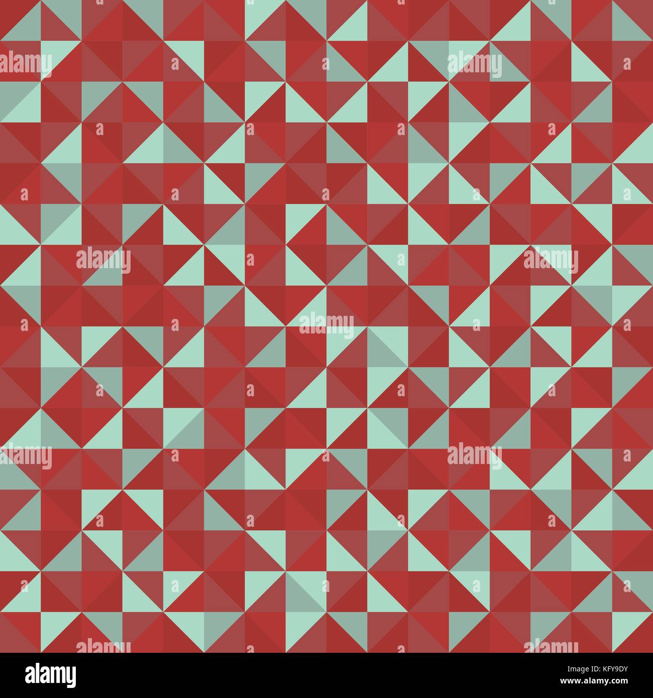 Mosaic Seamless Pattern Of Geometric Shapes Geometric Vector