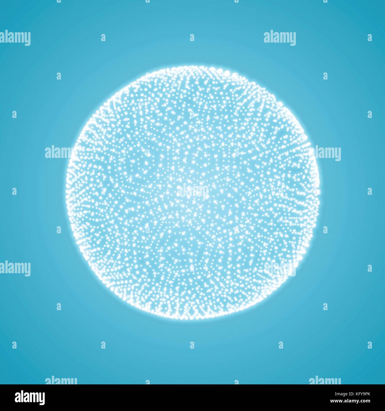 The Sphere Consisting of Points. Global Digital Connections. Abstract Globe Grid. Wireframe ...