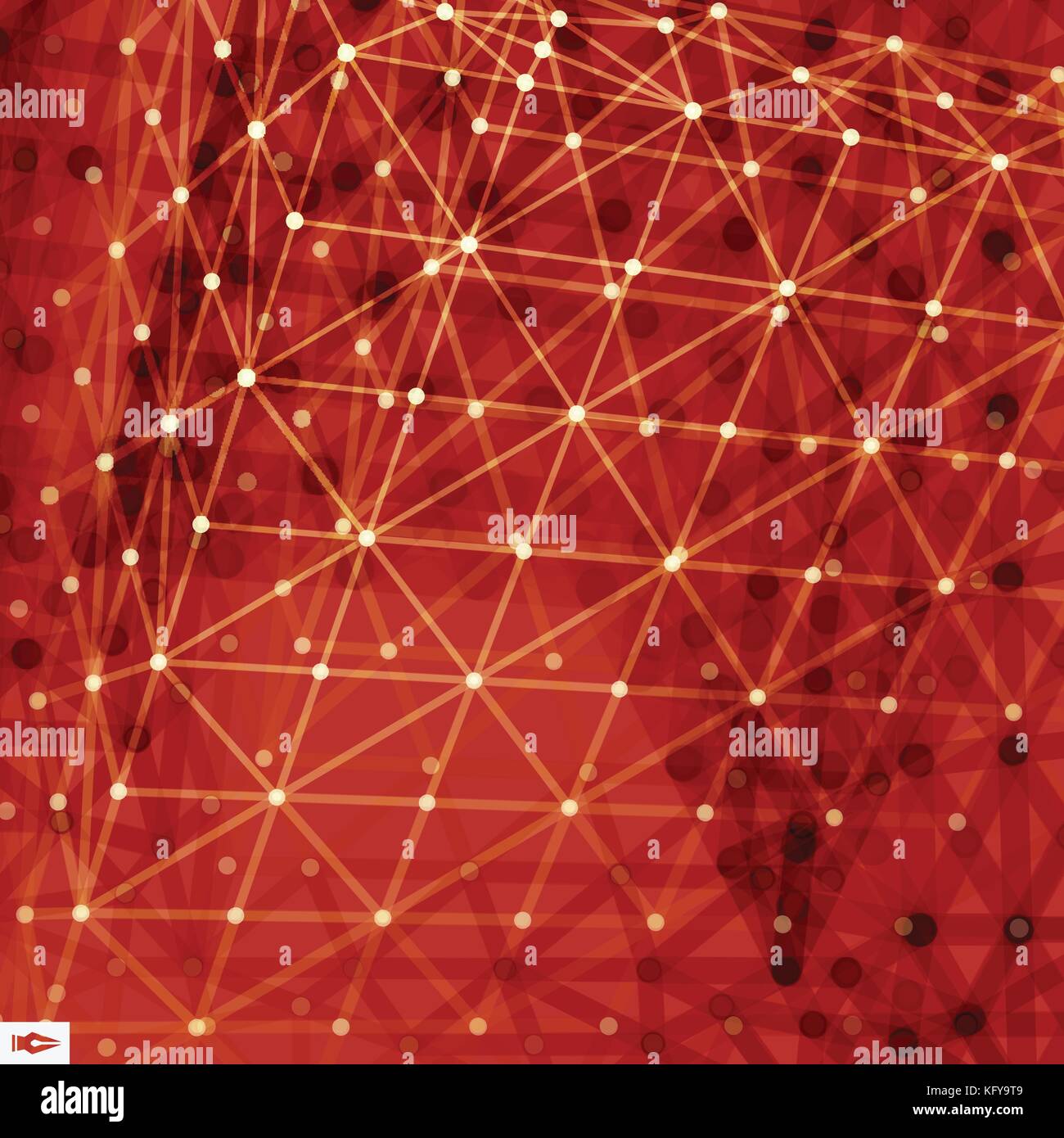 Lattice Structure. Science or Technology Background. Graphic Design. 3D ...