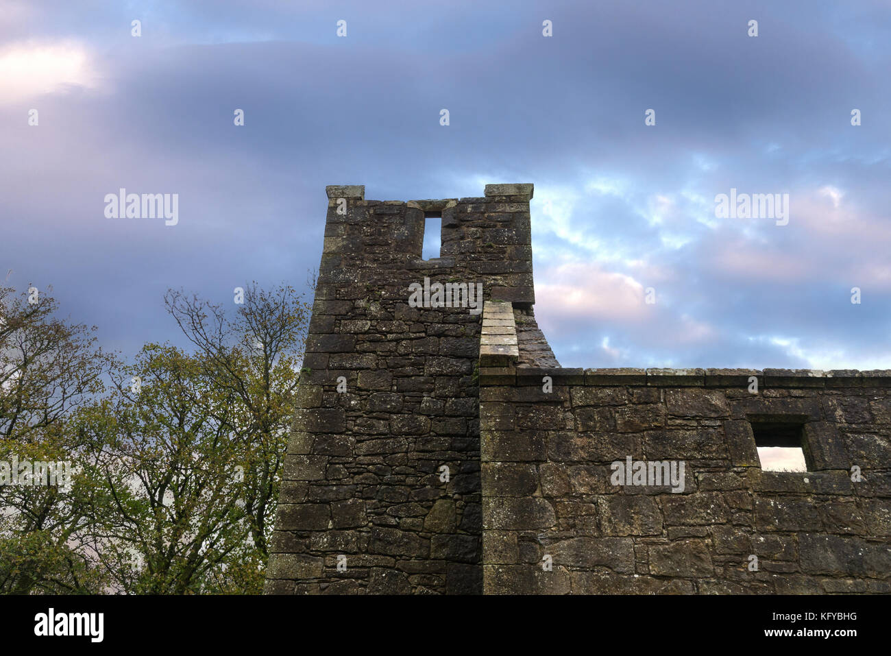 Castle Semple, Lochwinnoch, Scotland-October 28, 2017: Nature Trail at ...