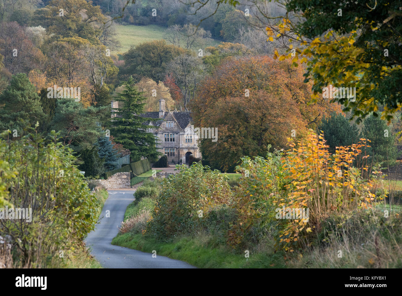 Upper slaughter manor hi-res stock photography and images - Alamy