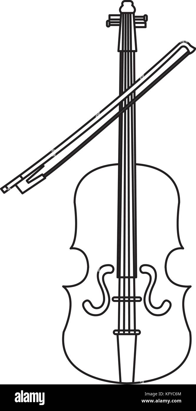 Fiddle shape Stock Vector Images - Alamy