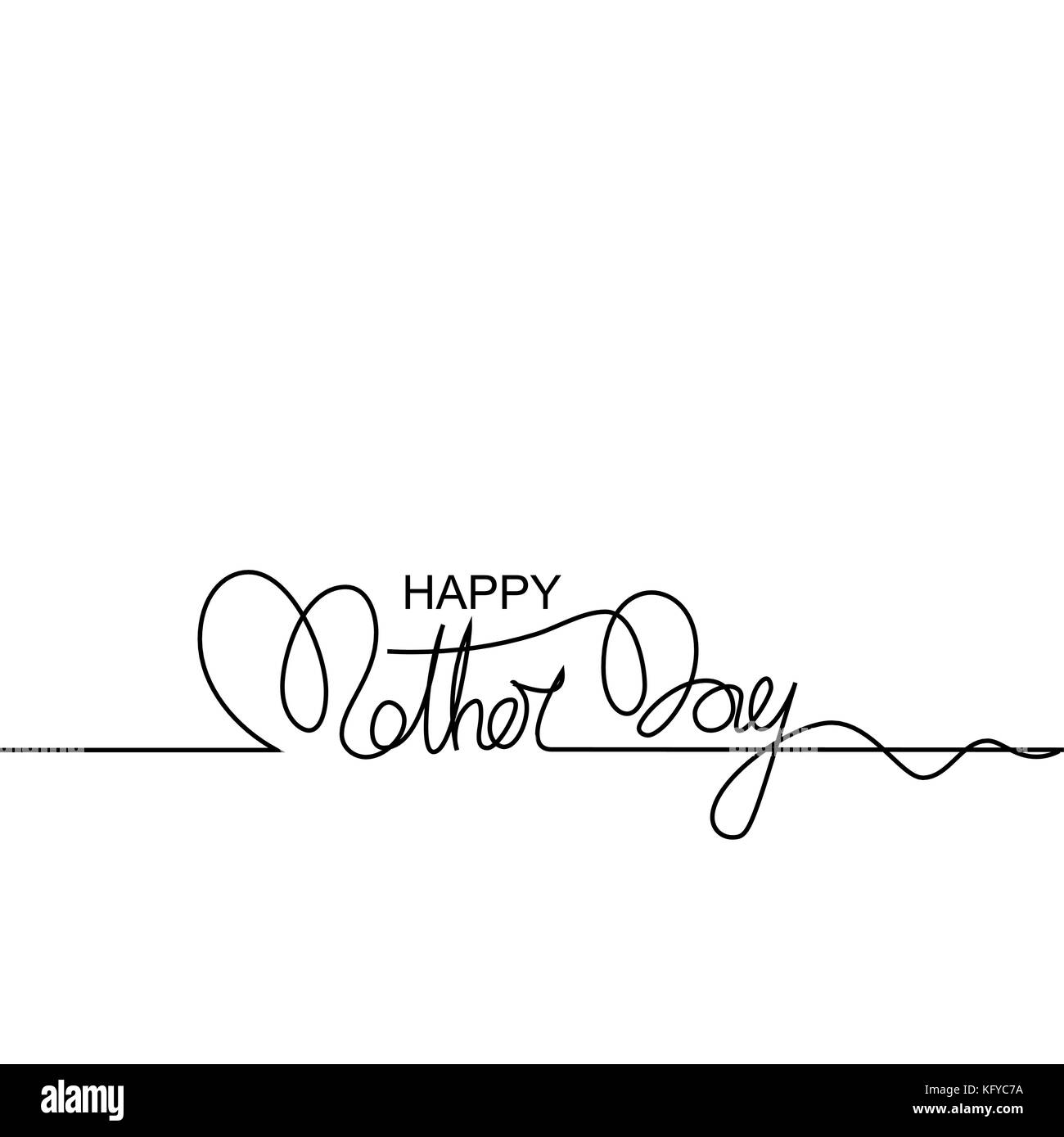 Line drawing lettering on Cut Out Stock Images & Pictures - Alamy