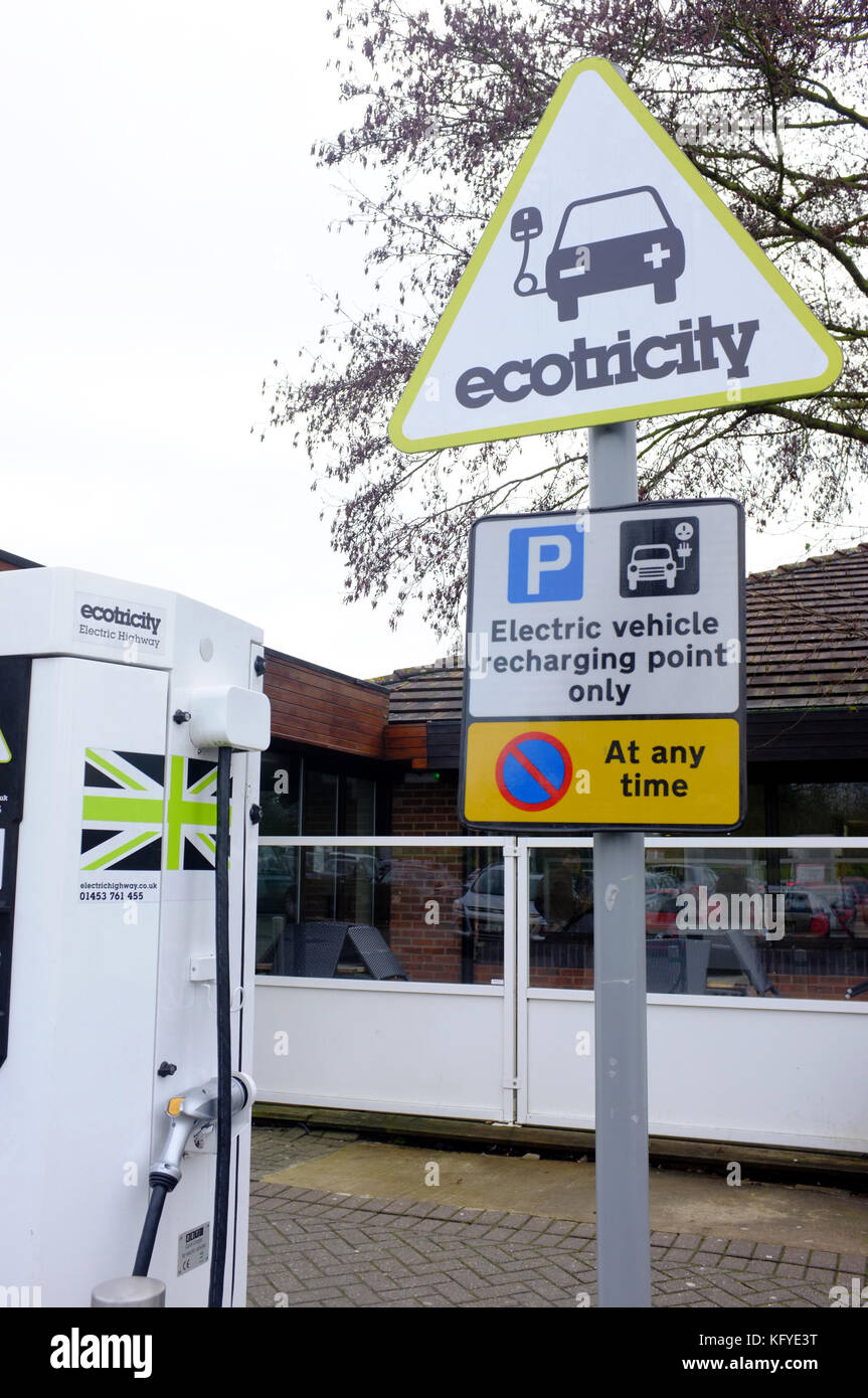Motorway services charging point hi-res stock photography and images ...