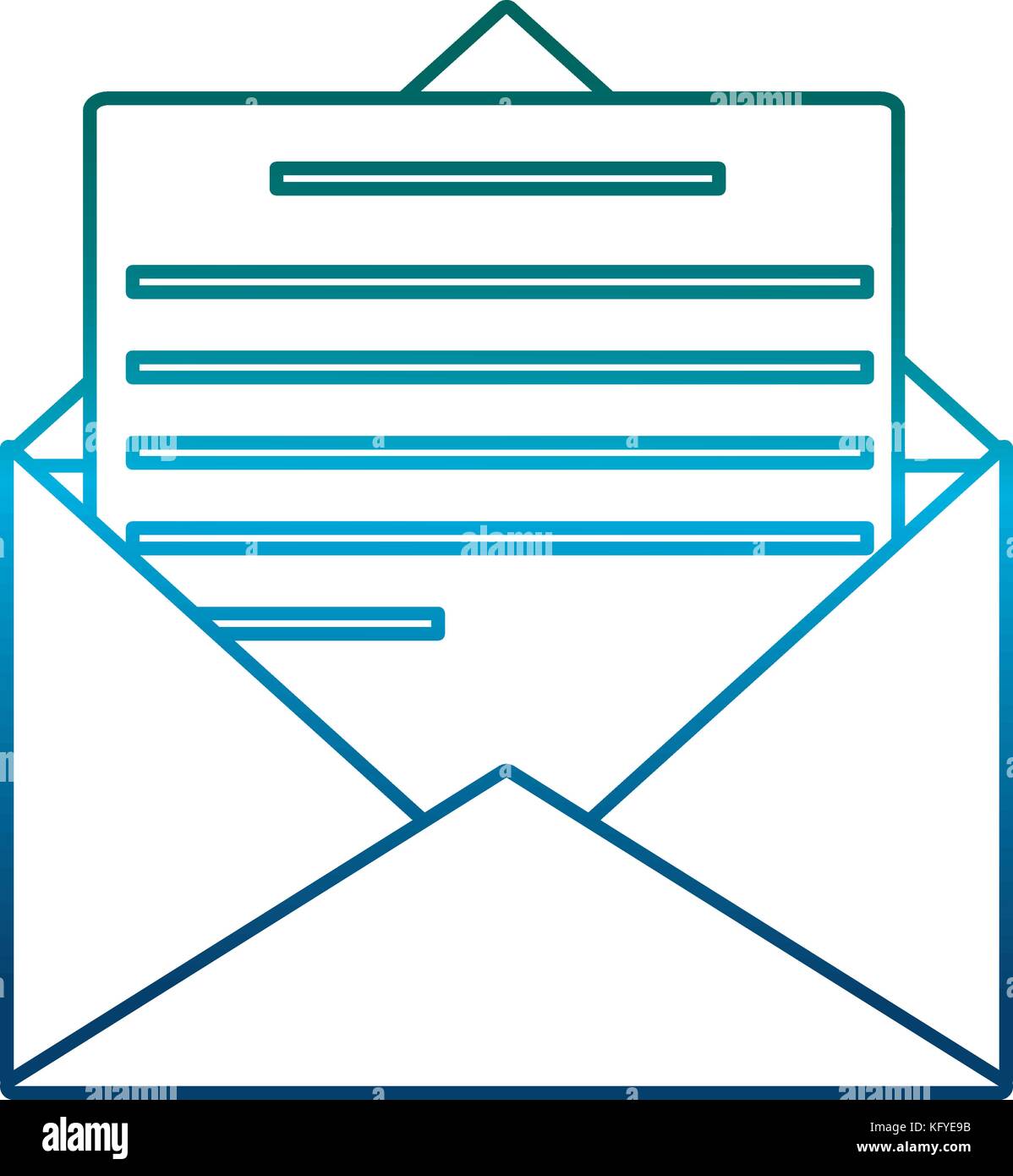 envelope icon image Stock Vector Image & Art - Alamy