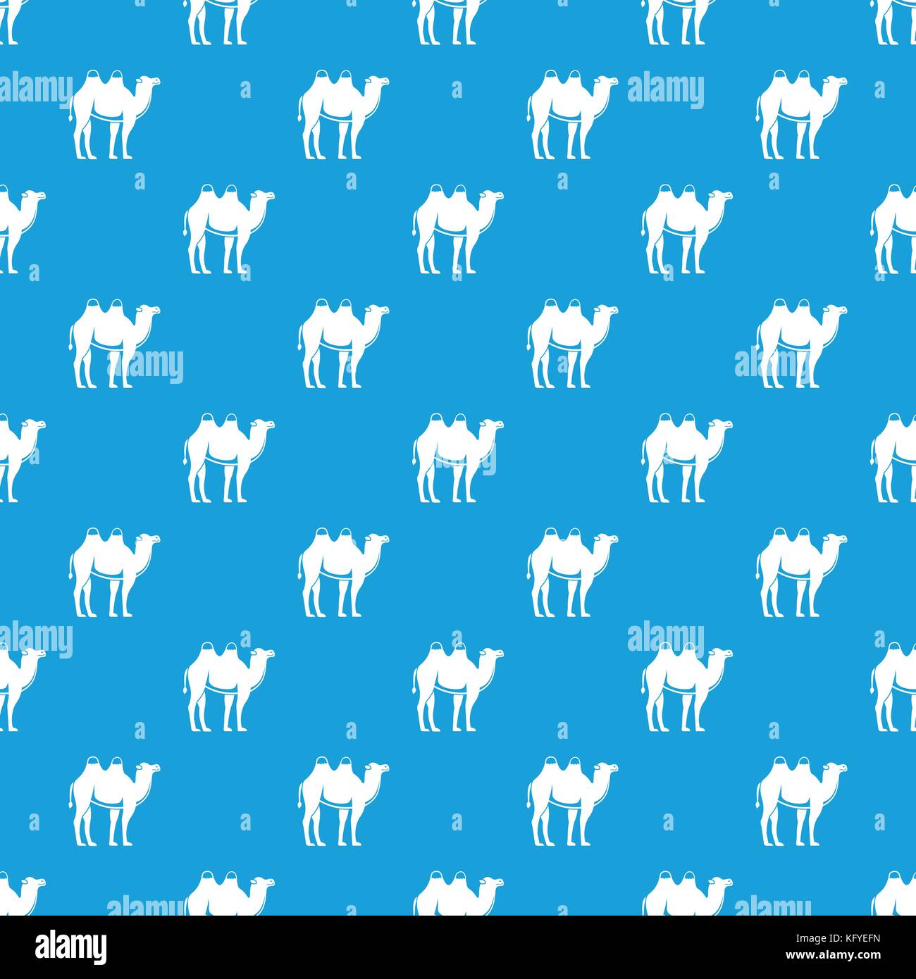 Camel pattern seamless blue Stock Vector Image & Art - Alamy
