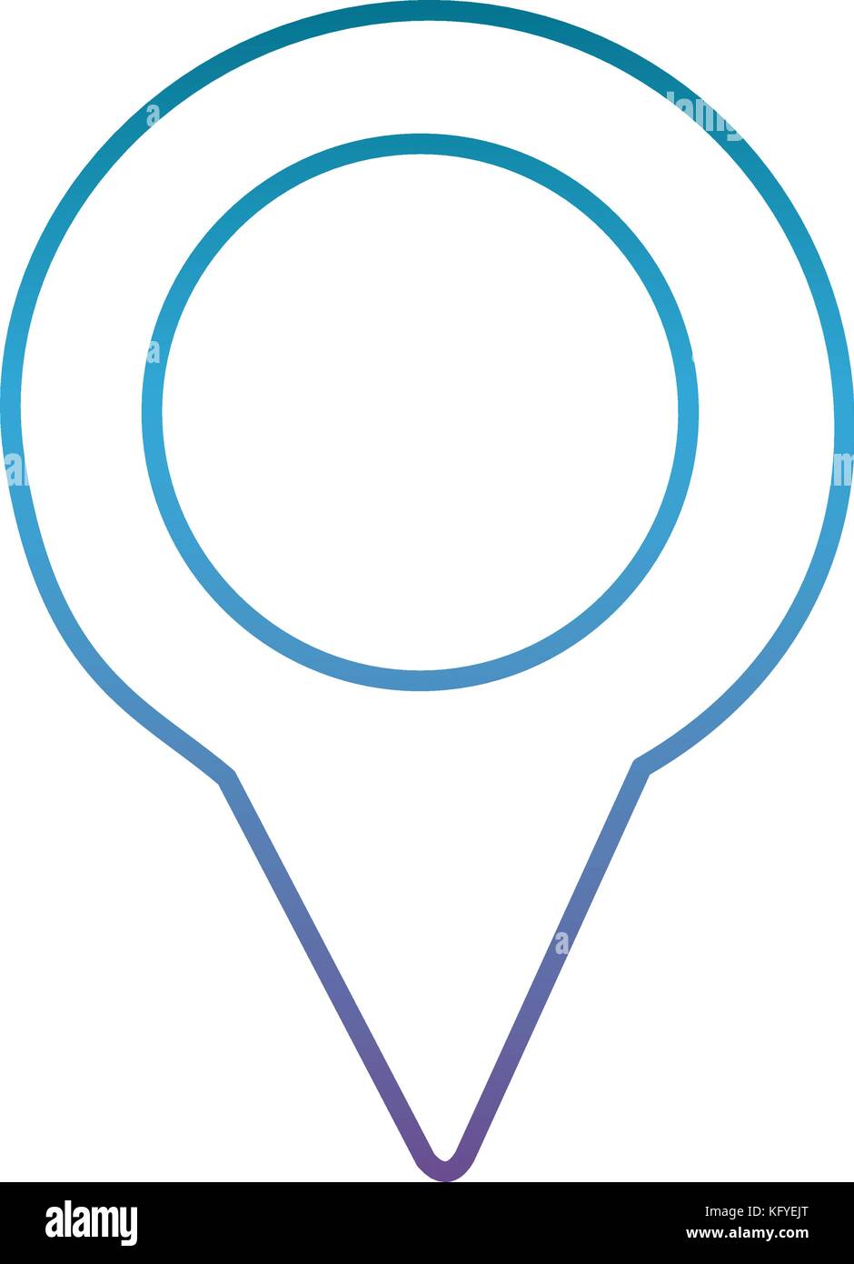 location pin icon Stock Vector Image & Art - Alamy