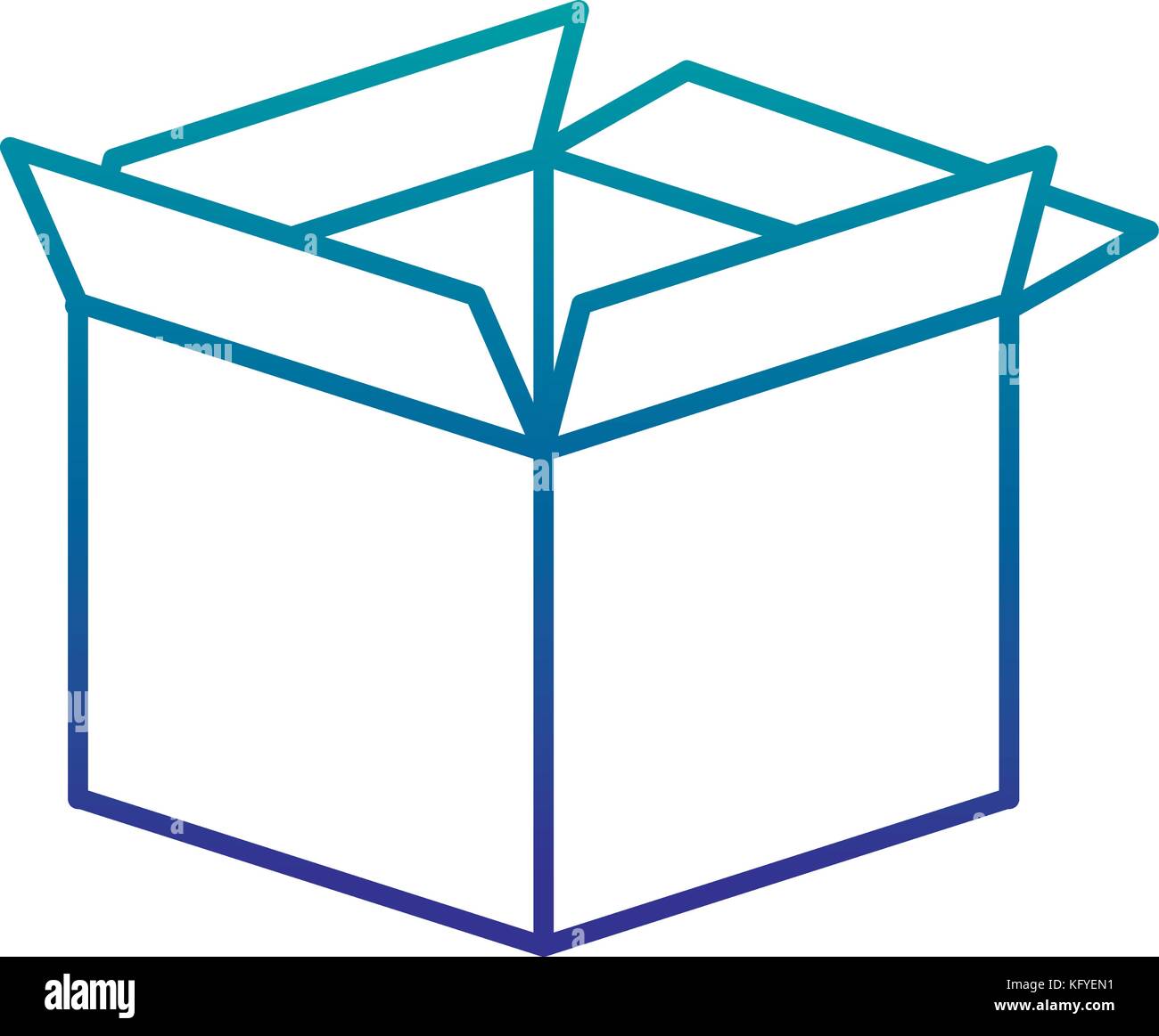 carton box icon Stock Vector Image & Art - Alamy
