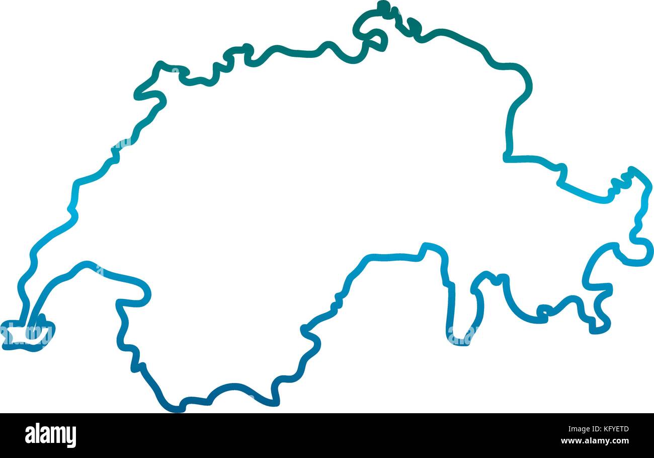 switzerland country map icon Stock Vector Image & Art - Alamy