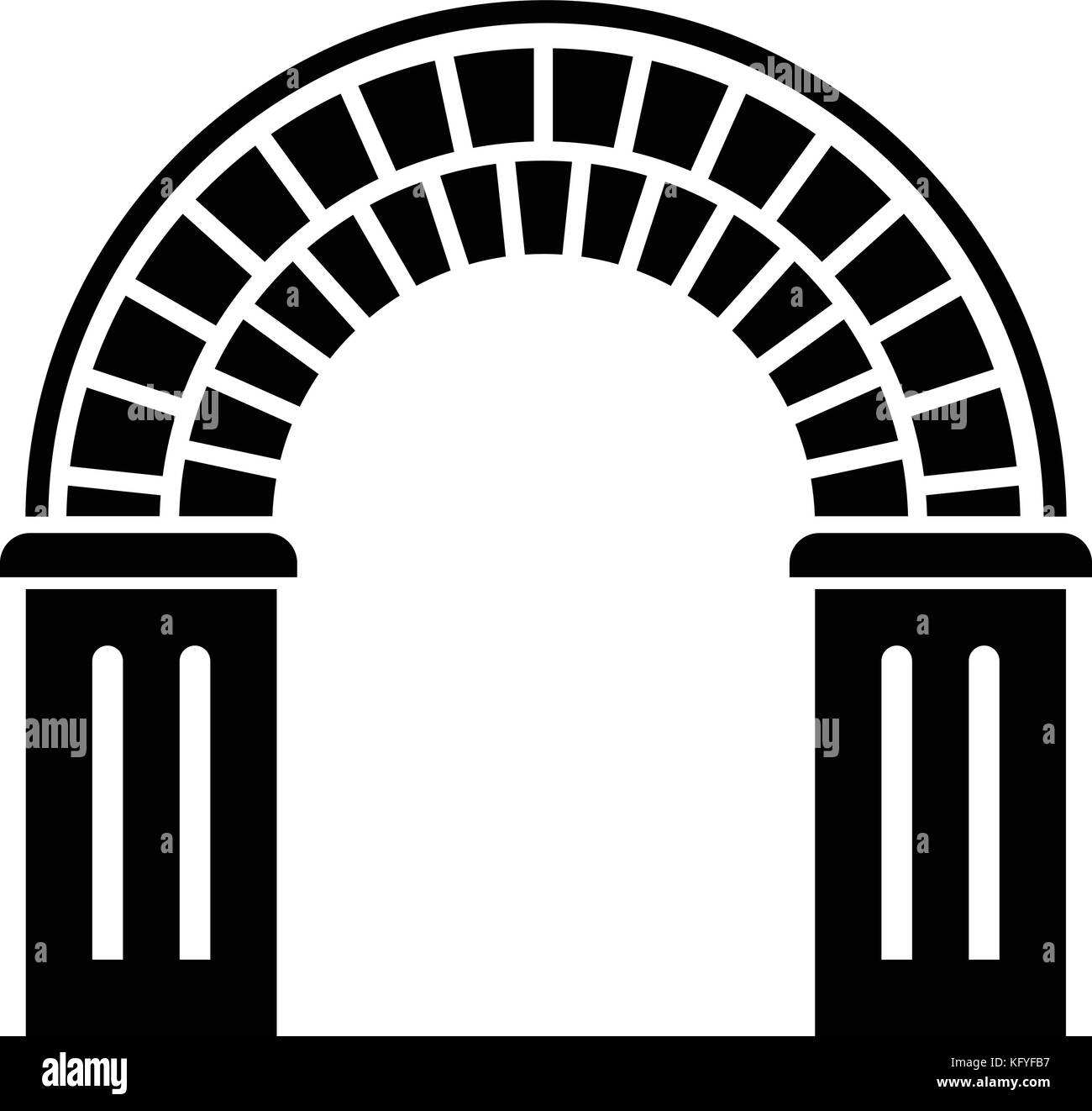 Window arch icon, simple style Stock Vector Image & Art - Alamy