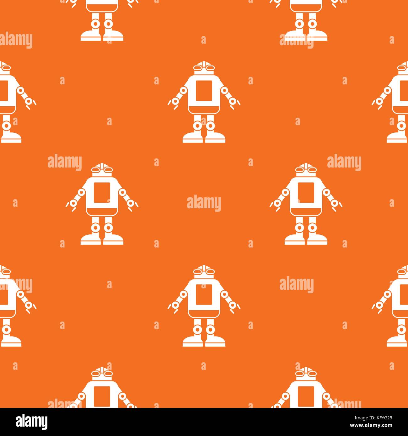 Automation machine robot pattern seamless Stock Vector Image & Art - Alamy