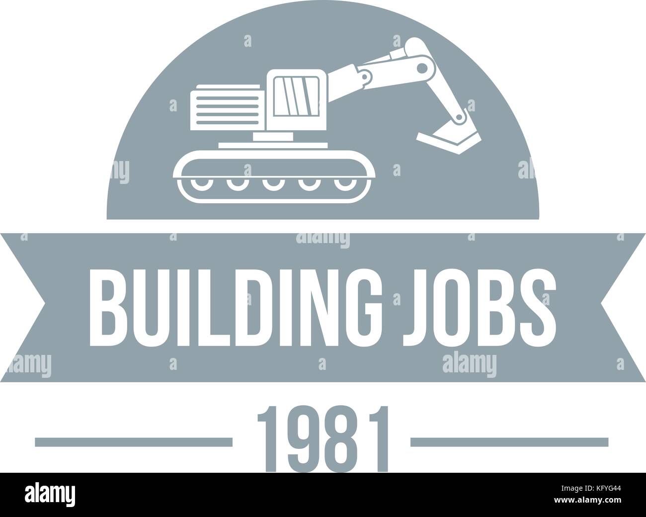 Building vacancy logo, simple gray style Stock Vector Image & Art - Alamy