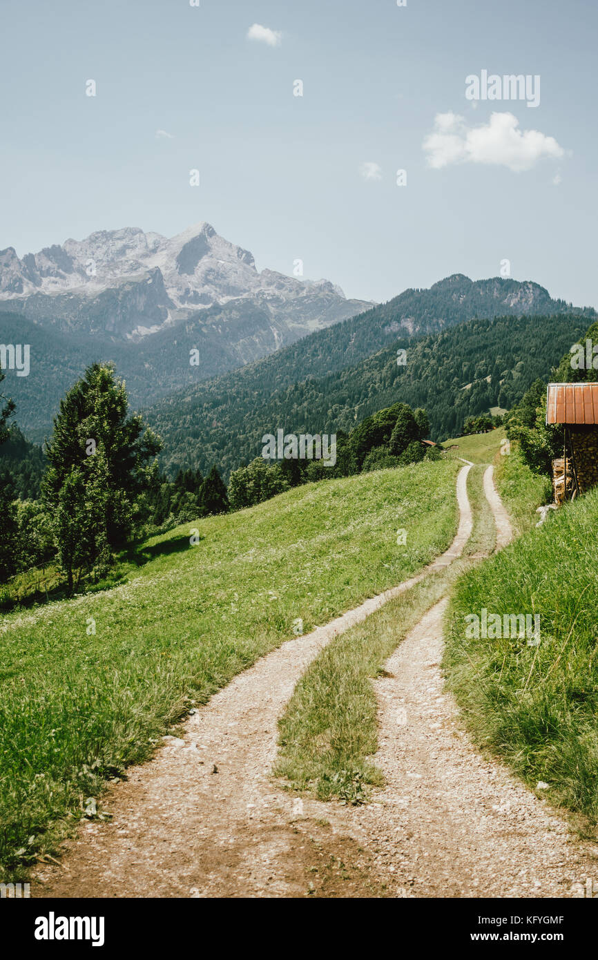 Hiking in german alps germany hi-res stock photography and images - Alamy