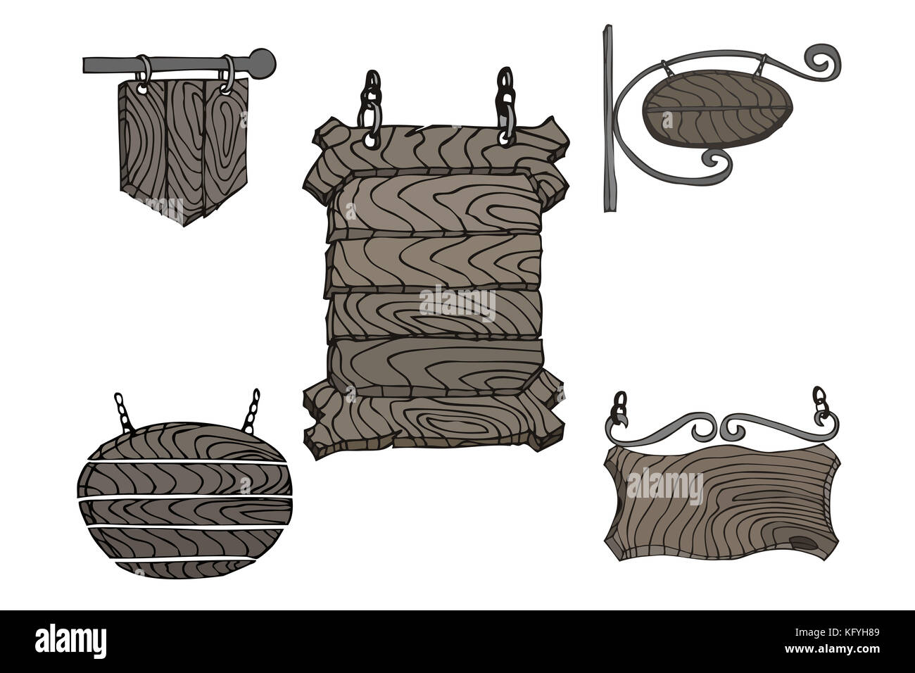 Post and plate timber Cut Out Stock Images & Pictures - Alamy