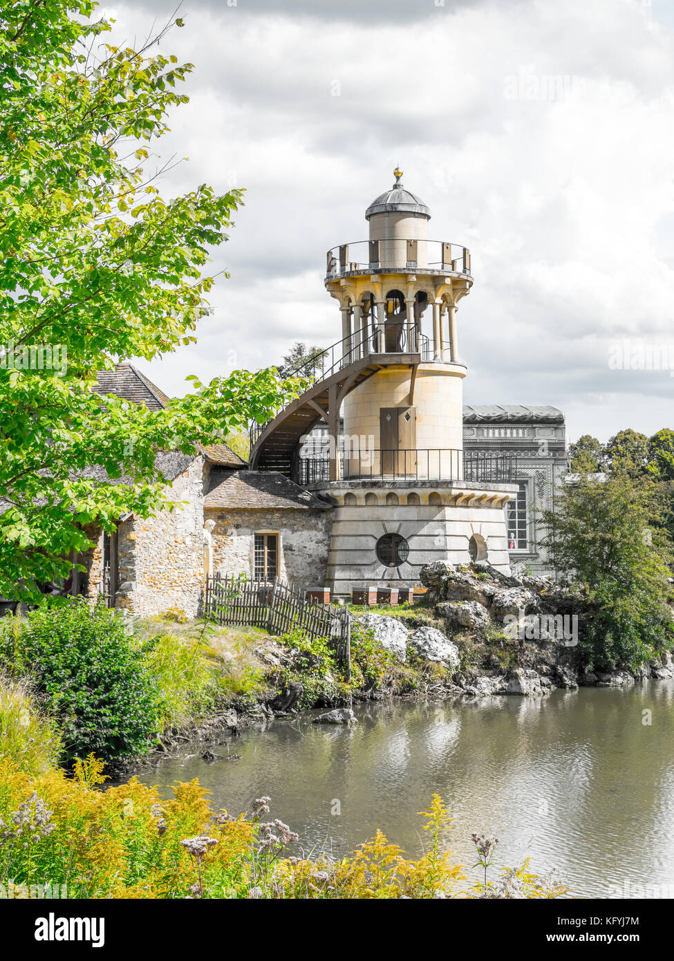 Gorgeous lighthouse with wrap around stair and observation decks ...