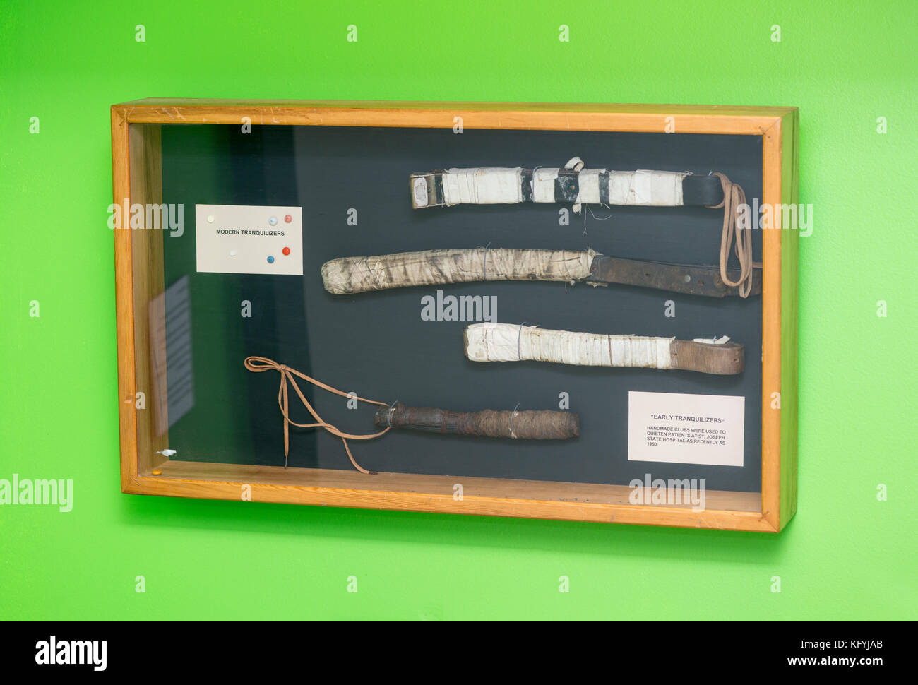 St. Joseph, Missouri. Glore Psychiatric Museum. Modern and early ...