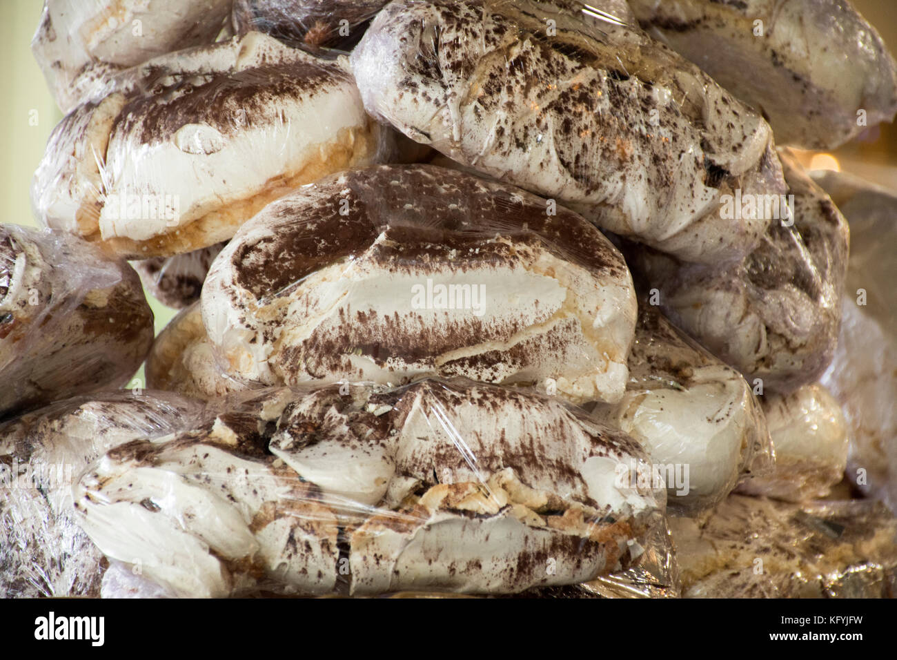Sweet snack french style for sale to people at restaurant in Paris ...