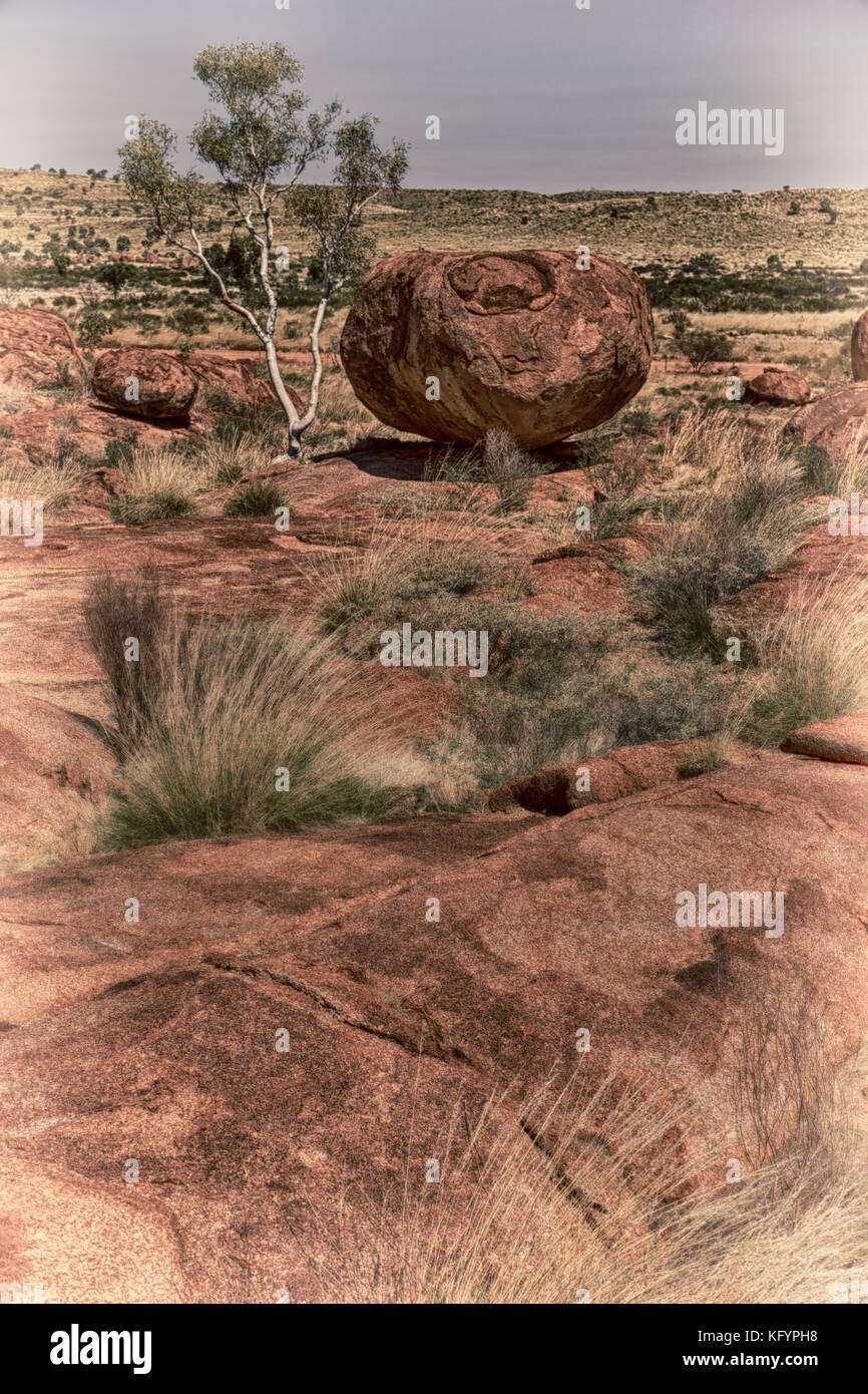 in australia the rocks of devil s marble in the northern territory ...