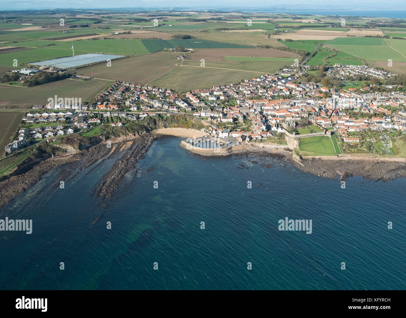 Aerial crail hi-res stock photography and images - Alamy