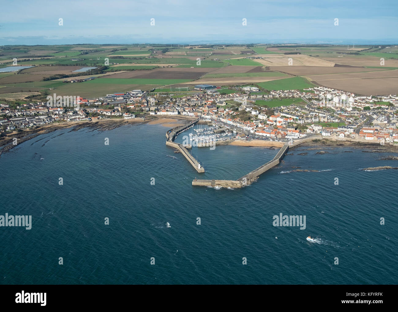 Aerial anstruther hi-res stock photography and images - Alamy