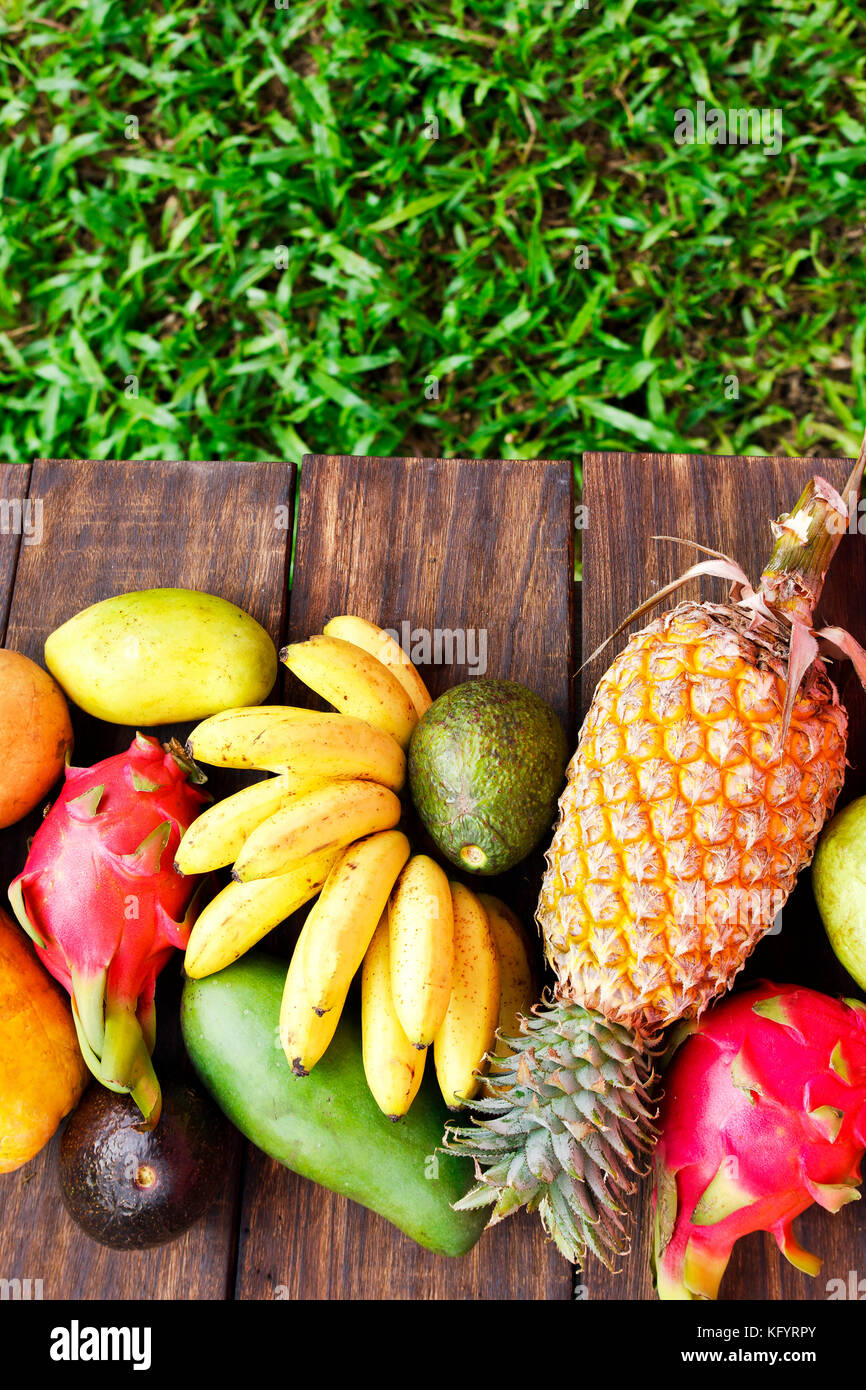 Mixed exotic fruits hi-res stock photography and images - Alamy