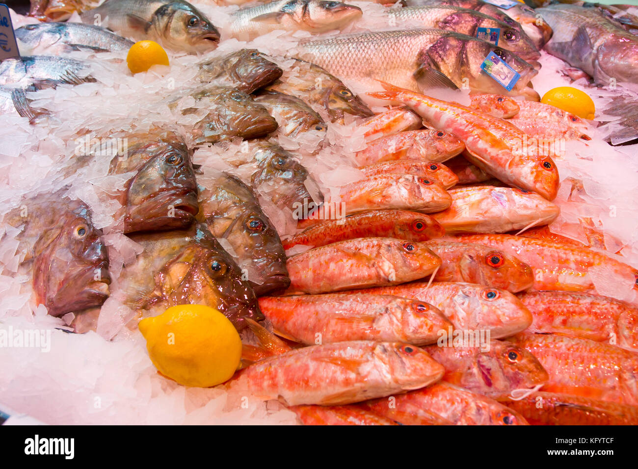 Fishmongers stall hi-res stock photography and images - Alamy