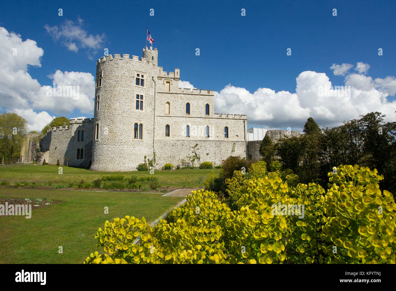 Hardelot Castle in Condette, chateau built in the Tudor architectural ...