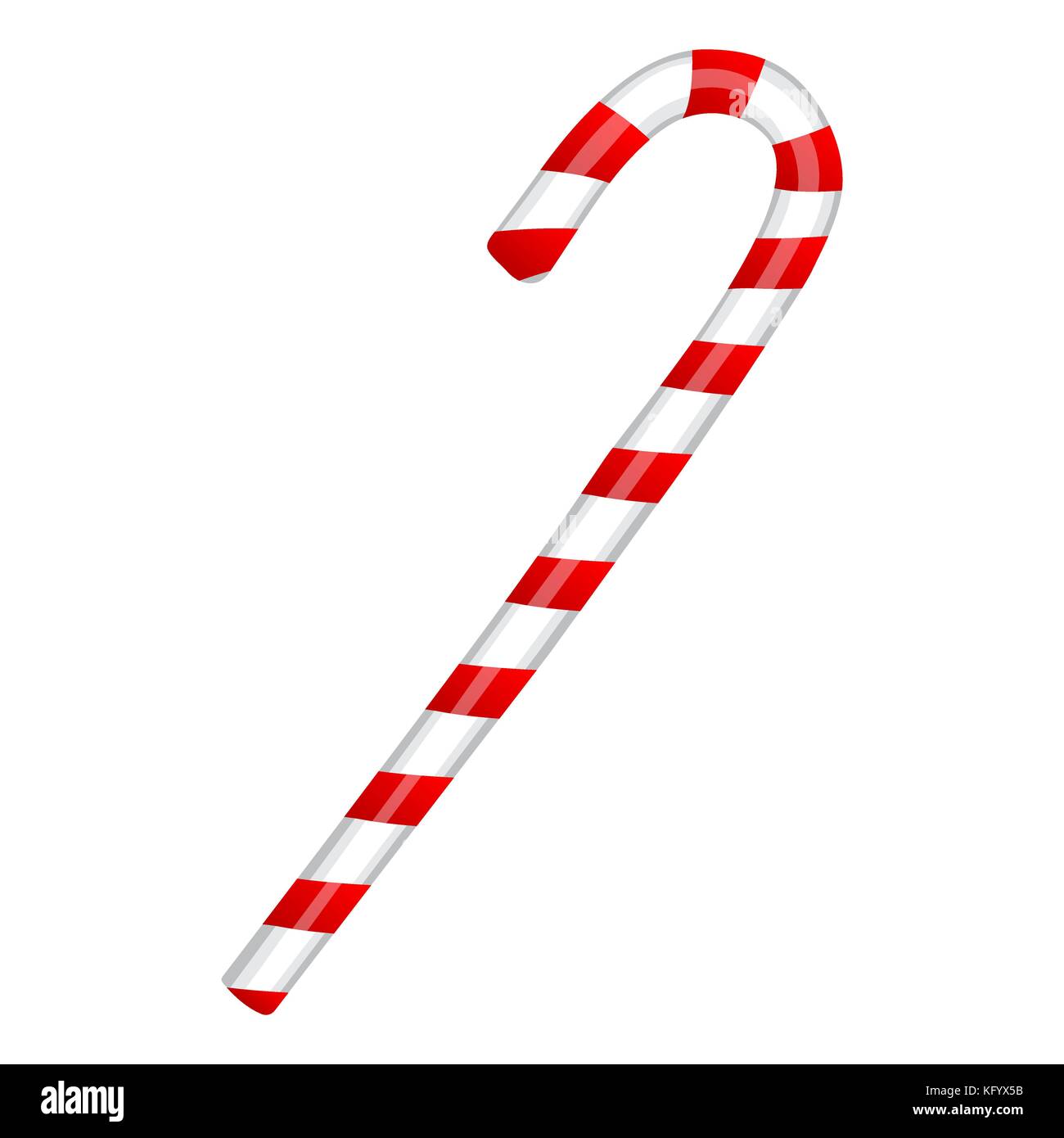 Candy cane red white Stock Vector Images - Alamy