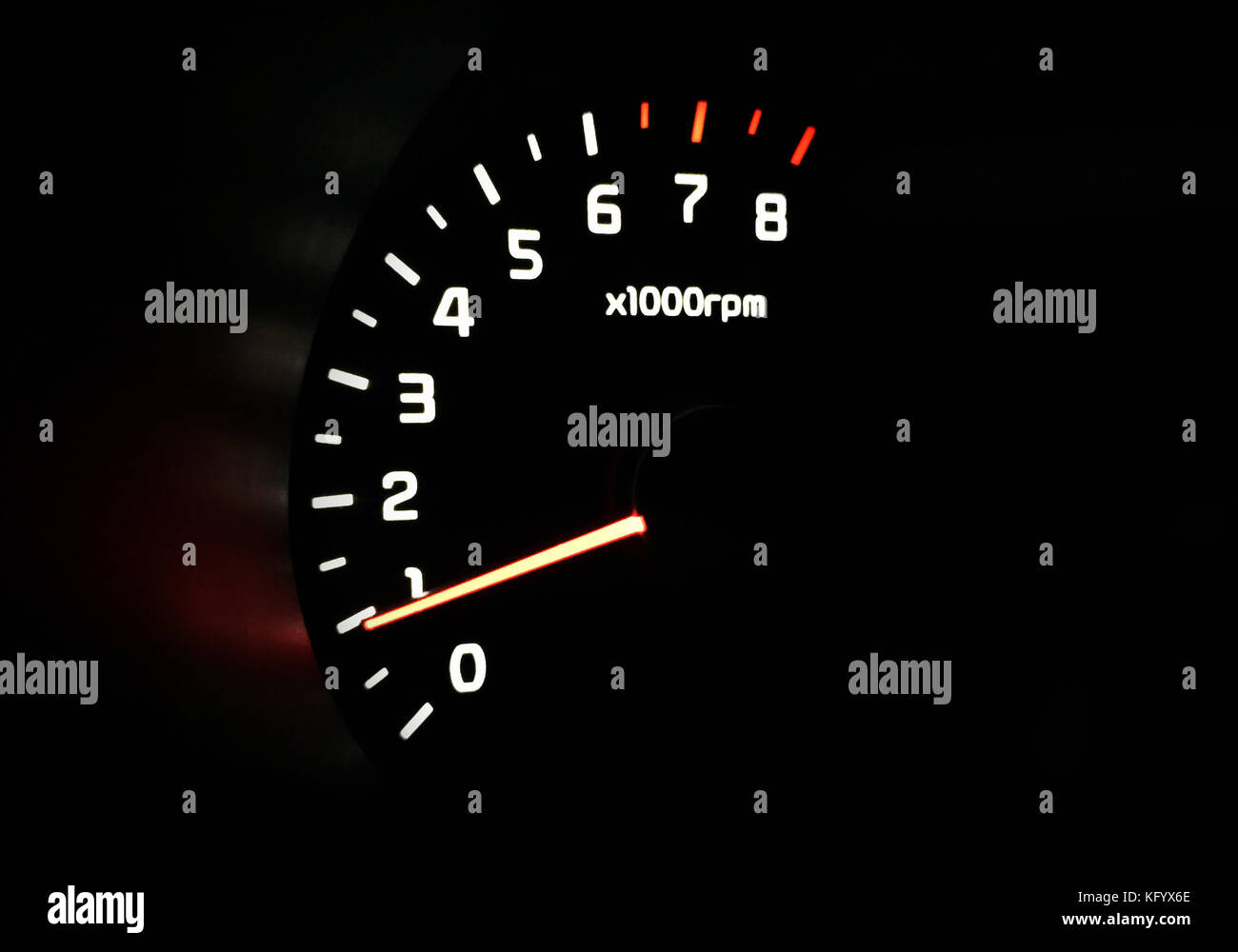 Car speed meter instrument board Stock Photo - Alamy