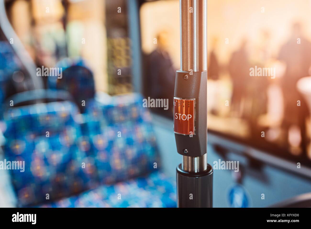 Stop key bus hi-res stock photography and images - Alamy
