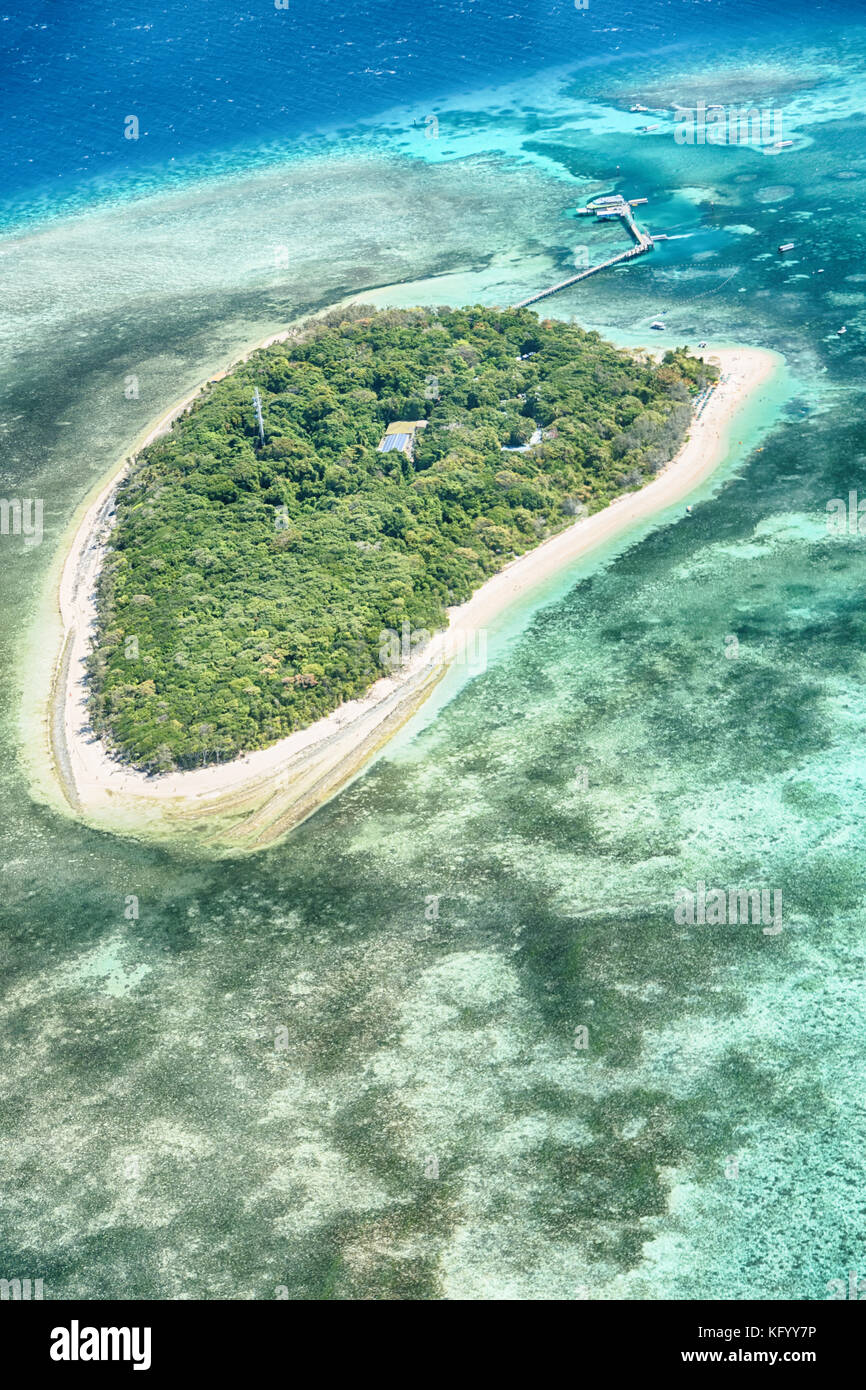 in australia natuarl park the great reef from the high concept of ...