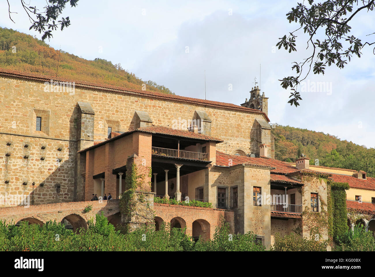 Monasterio de Yuste, Monastery at Cuacos de Yuste, La Vera, Extremadura ...