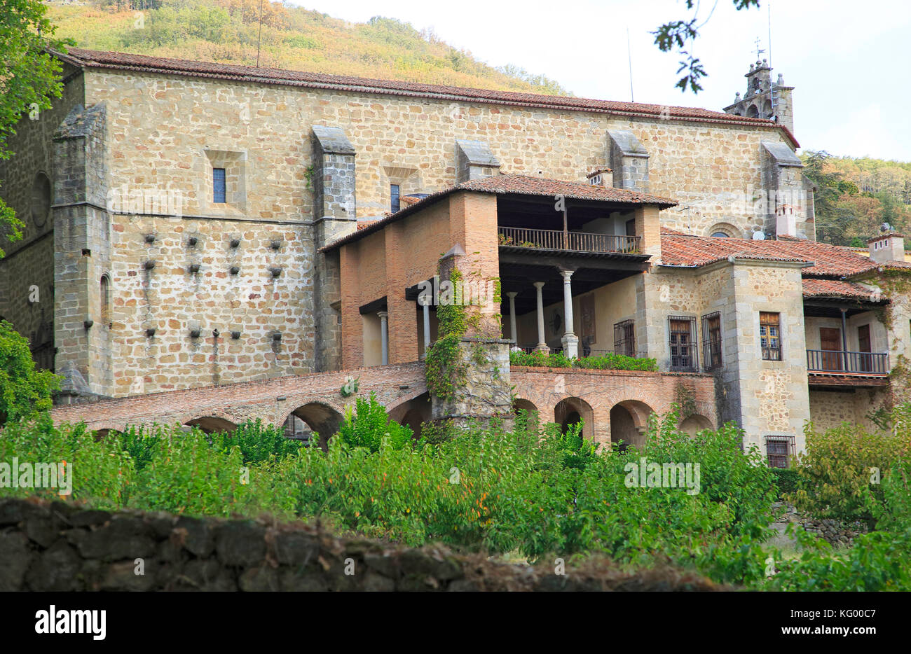 Monasterio de Yuste, Monastery at Cuacos de Yuste, La Vera, Extremadura ...