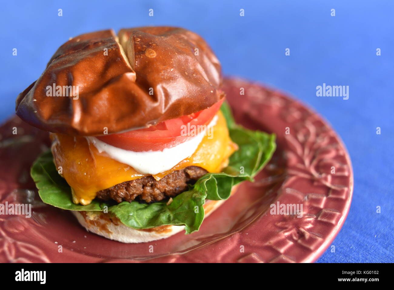 Meatless (meat free) Beyond Burger from Beyond Meat. Vegetarian vegan ...