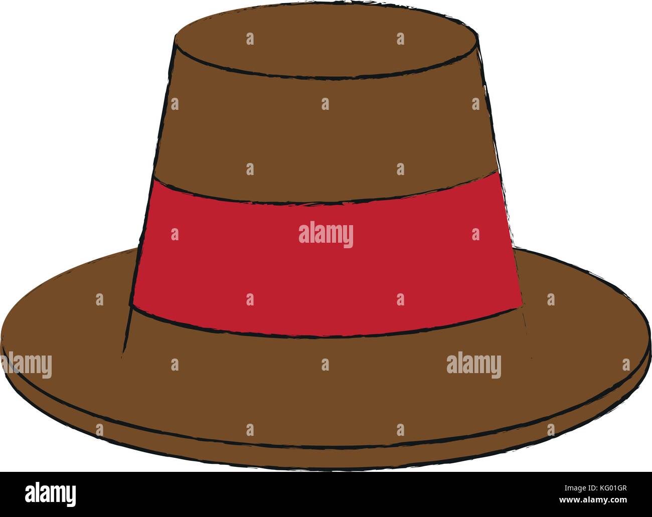 Vintage male hat Stock Vector Image & Art - Alamy