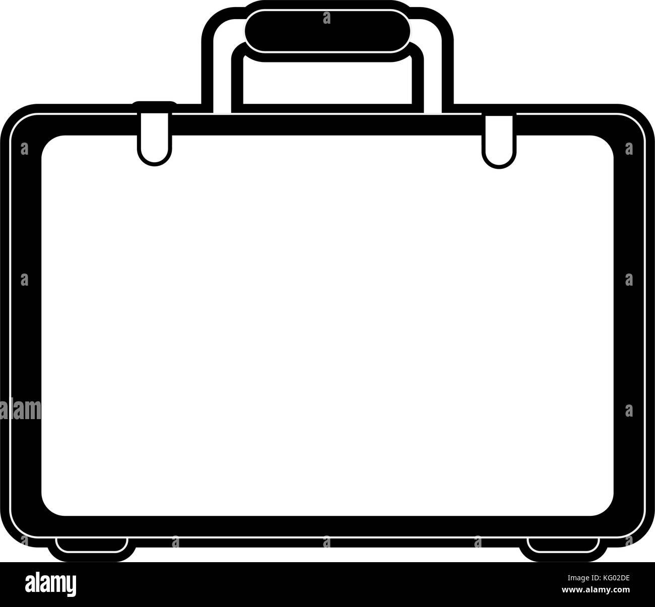 Travel suitcase symbol Stock Vector Image & Art - Alamy