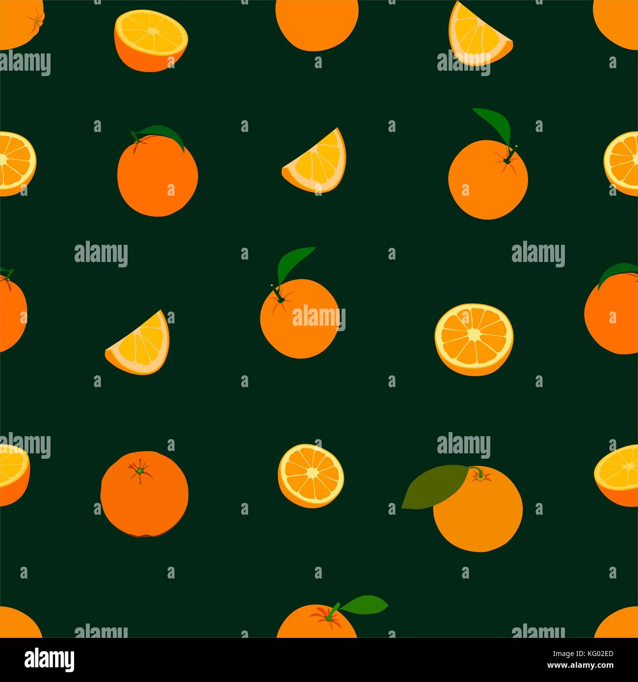Seamless pattern Orange pattern. Background. Vector Wallpaper Stock ...