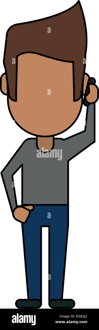 Phone call communication skateboard Stock Vector Images - Alamy