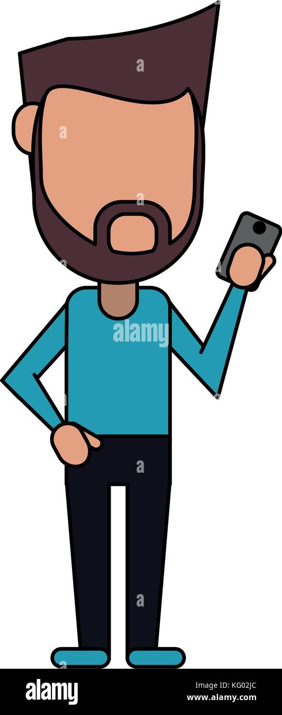 person using phone icon image Stock Vector Image & Art - Alamy