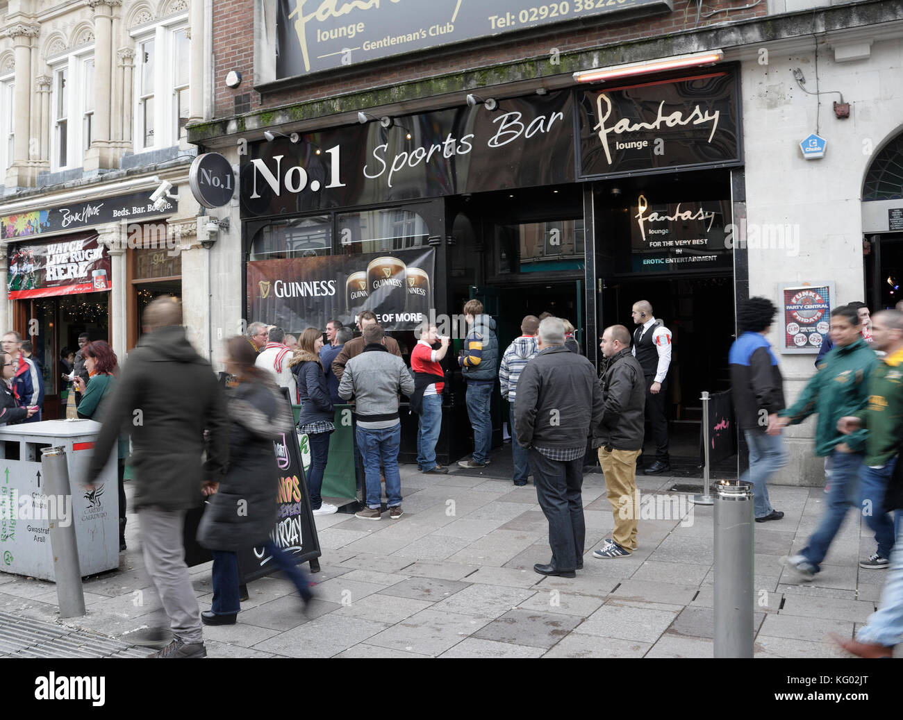St marys street cardiff wales hi-res stock photography and images - Alamy