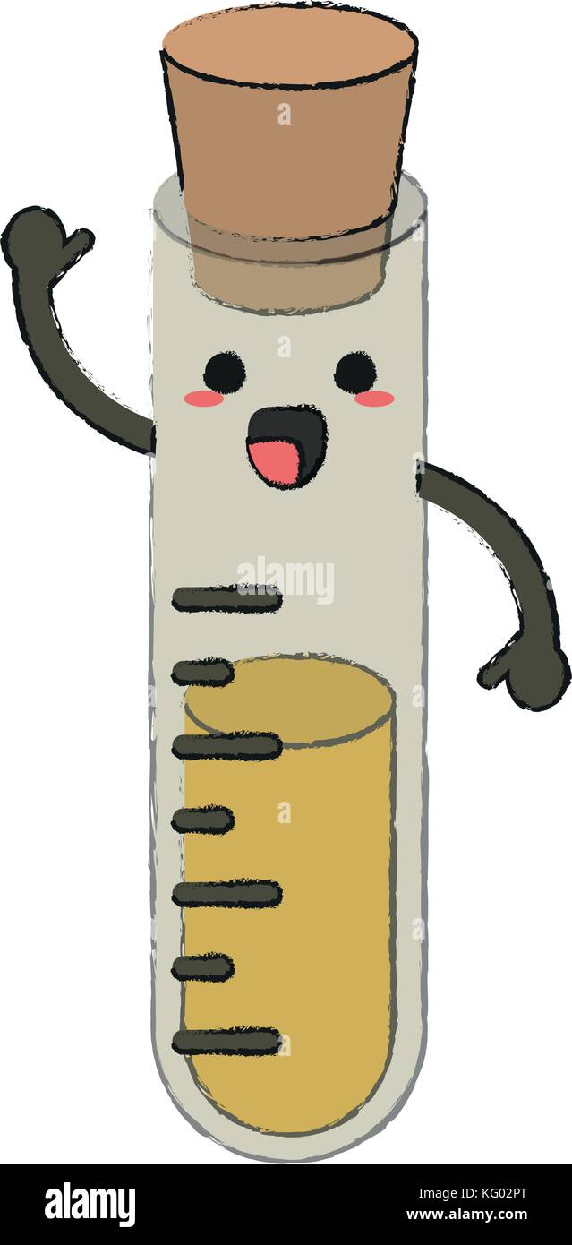 Cartoon Science Test Tube High Resolution Stock Photography and Images ...